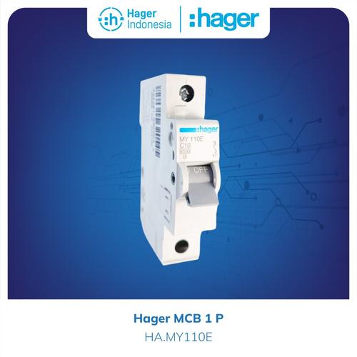 Promo Hager MCB 1 Phase 10a 10 ampere 4.5kA - MY110E - Jakarta Barat ...