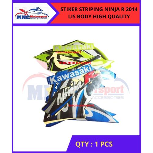 Jual STIKER STRIPING NINJA R 2014 LIS BODY HIGH QUALITY - Kota Medan ...