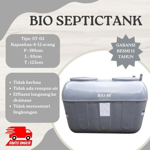 Jual Septictank Bio / Biotank / Biofil ( 2000 Liter ) New Stok ...