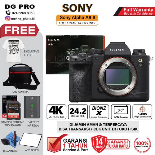 Jual Sony Alpha a9 II Mirrorless Camera Body - Sony A9 Mark 2 Alpha A9II - PAKET STANDARD ...