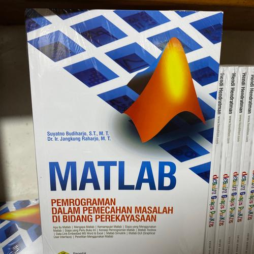 Jual buku matlab pemrograman dalam pemecahan masalah di bidang ...