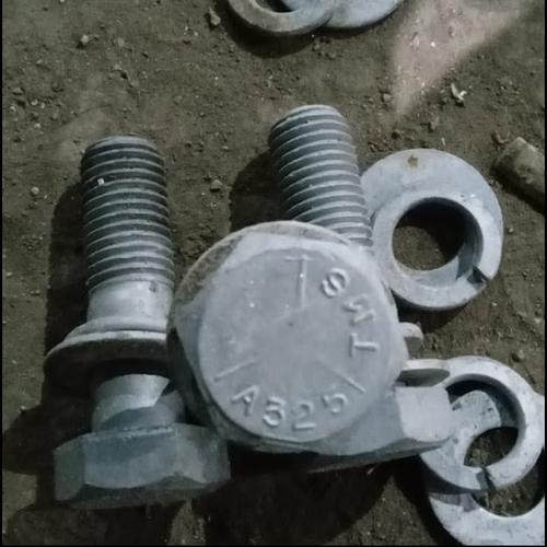 Jual baut baja A325 1 × 4"(m25 × 10cm) hotdip galvanis - Jakarta Pusat ...