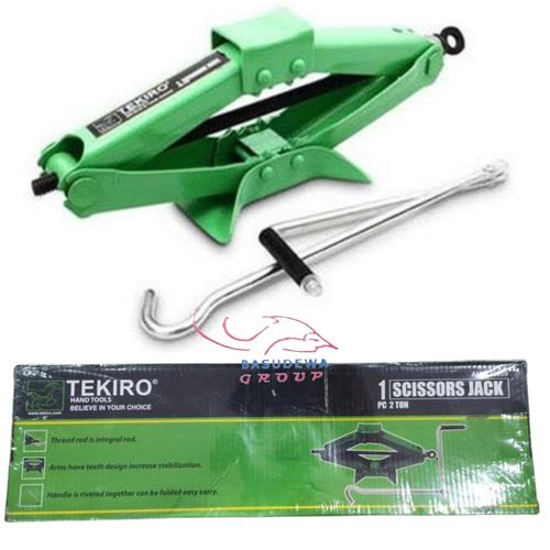 Jual DONGKRAK JEMBATAN 2 TON TEKIRO / SCISSORS JACK 2 TON TEKIRO AU ...