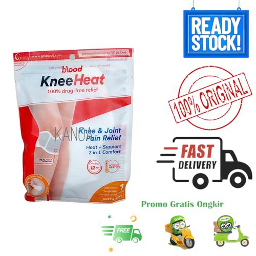 Jual PS Blood KneeHeat Knee Joint Pain Relief Pereda Nyeri Lutut ...