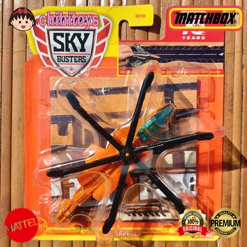 Jual MATCHBOX SKY BUSTERS AIR GRABBER 2022 HIJAU - HELICOPTER TEMPUR ...