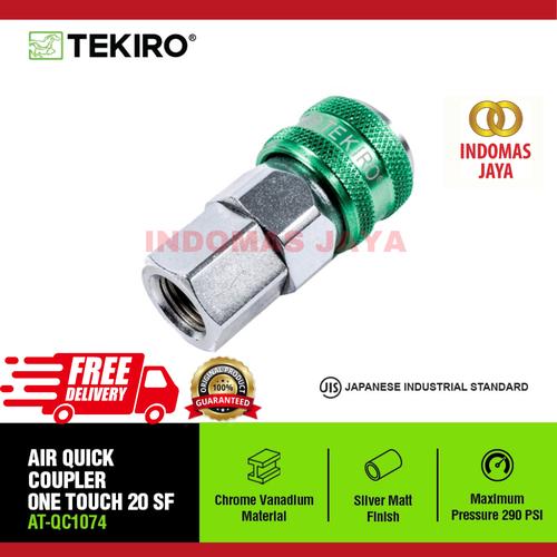 Jual TEKIRO AIR QUICK COUPLER ONE TOUCH 20 SF TEKIRO Quick coupler one ...