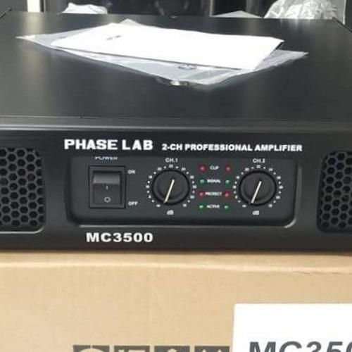 Jual POWER AMPLIFIER PHASELAB MC3500 / MC 3500 2 CHANNEL ORIGINAL ...