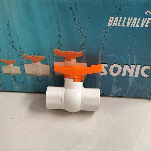 Jual stop kran 3/4 inch/Ball Valve pvc merek lotus - merek sonic - Kota ...