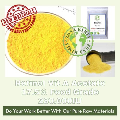 Jual Yellow Retinol Powder 1gr Best for Skin Vitamin A Acid Powder ...