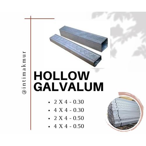Jual HOLLOW GALVALUM BESAR TEBAL 0.30 - 4 X 4 (35x35) - Kota Bekasi ...