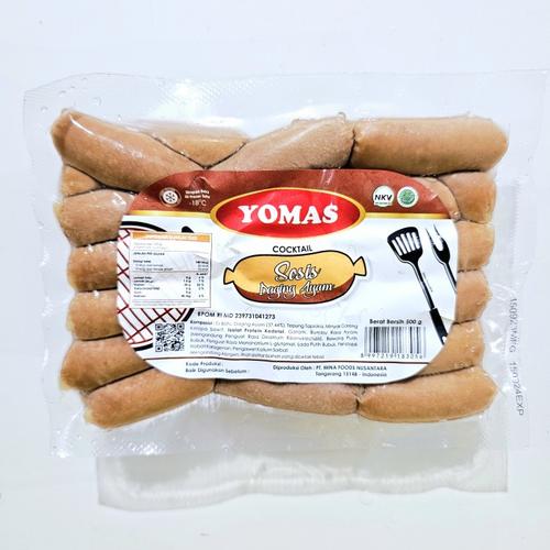 Jual Yomas Sosis Chicken Cocktail Sausage 500gr Sosis Ayam - Jakarta ...