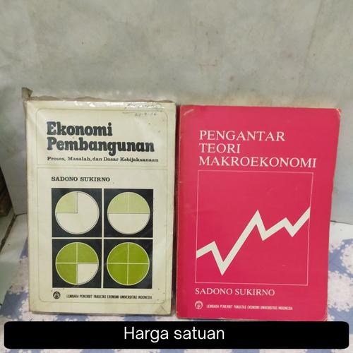 Jual ORI PENGANTAR TEORI MAKROEKONOMI/ EKONOMI PEMBANGUNAN proses masalah - Pembangunan, buku ...