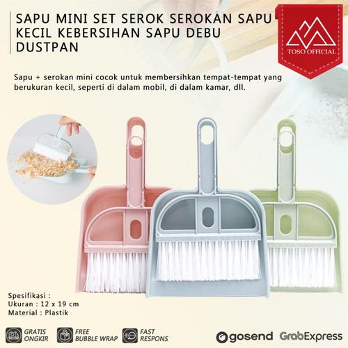 Jual Sapu mini set serok serokan sapu kecil kebersihan sapu debu ...