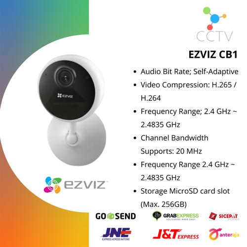 Jual CB1 Smart Home WiFi Battery IP Camera CCTV Indoor Type C Ez Viz ...