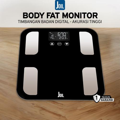 Promo Timbangan Berat Badan Digital + Body Fat Monitor - Elektrik ...