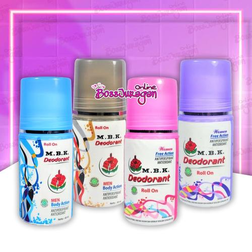 Jual Pusat Original (BOSS) MBK Deodorant Roll On Pria dan Wanita 40ml ...