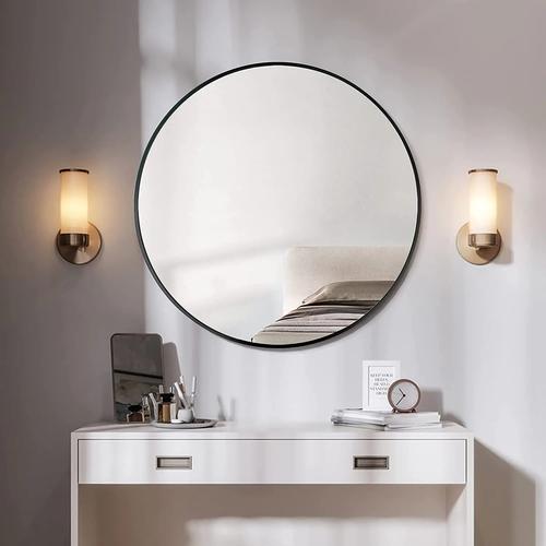 Jual Cermin Frame Besi Bulat, Cermin Frame Lingkaran Kaca Bulat Kamar ...