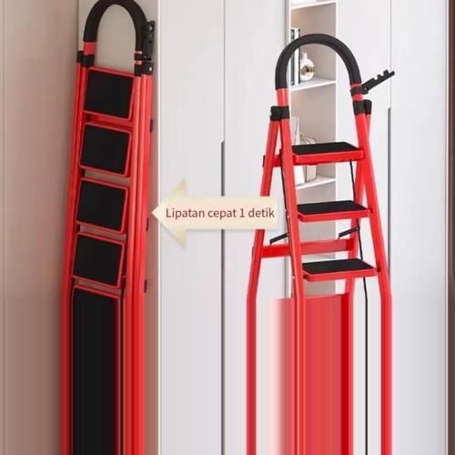 Jual Furnibest Tangga Lipat Besi Tangga Lipat Portable Step Ladder ...