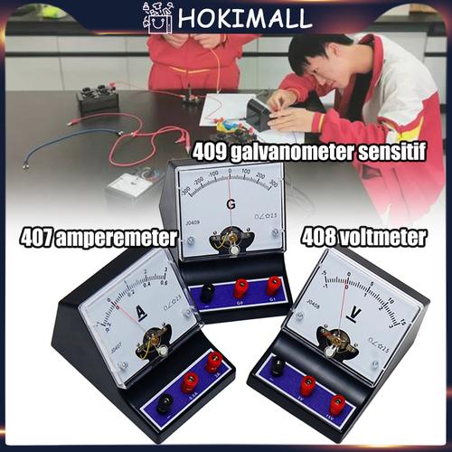 Jual Alat Ukur Listrik Fisika DC Ampere Meter Volt Meter Ampere Meter - Ammeter peka - Kab ...