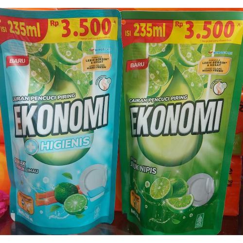 Jual Ekonomi Power Liquid 235ml/Sabun Cuci Piring/Dishwash/Sabun Cair ...