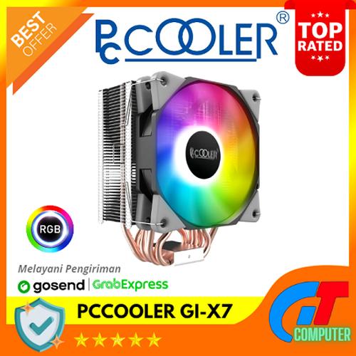 Jual PCCooler GI-X7 RGB | HSF CPU Air Cooler Tower For Intel & AMD ...