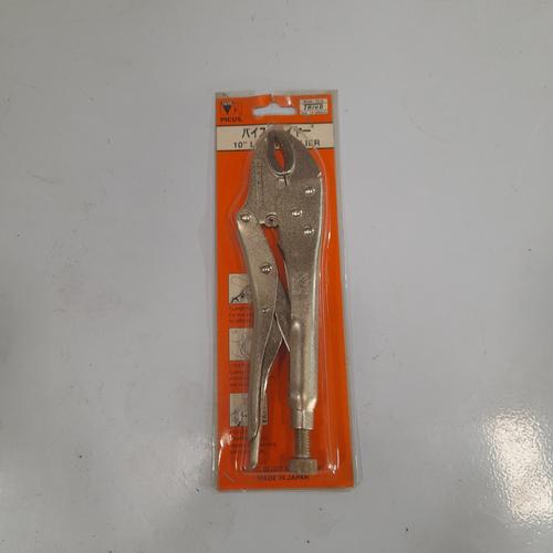 Jual Tang Buaya Lurus 10" Tang Jepit Gagang Karet Locking Piler - Kab ...