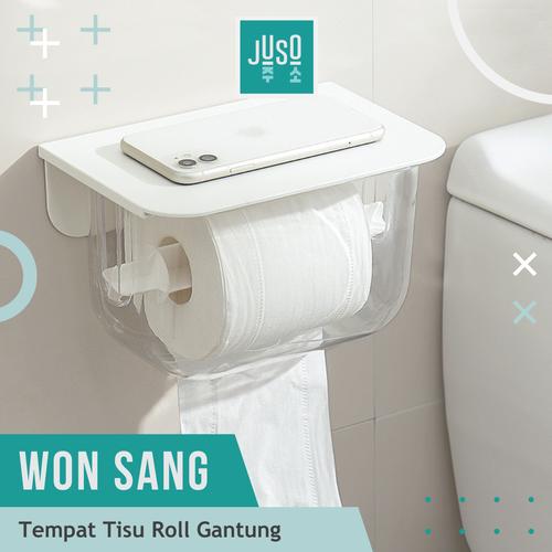 Jual JUSO Box Tissue Minimalis Tisu Tempel Dinding Minimalis WC Toilet ...