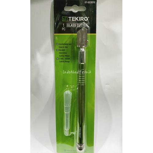 Jual TEKIRO GLASS CUTTER 2 - 19MM / TEKIRO PISAU PEMOTONG KACA ...