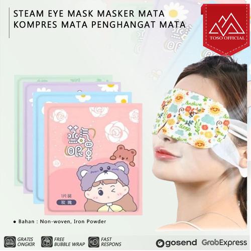 Jual Steam Eye Mask Masker Mata Kompres Mata Penghangat Mata Sleep Mask ...