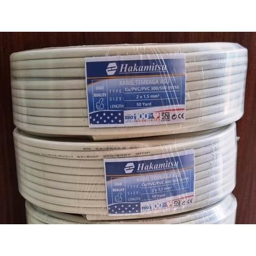 Jual Kabel NYM 2x1.5 Hakamitsu 50 Yard SNI Kabel Listrik SNI Kabel ...
