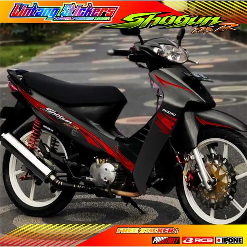 Jual STRIPING VARIASI SUZUKI SHOGUN 125 R / STICKERS SUZUKI SHOGUN 125 ...