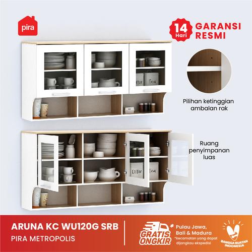 Promo PIRA METROPOLIS OX - ARUNA KC WU120G SRB Rak Dapur / Rak Gantung ...
