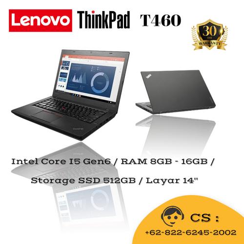 Jual LENOVO THINKPAD T460 INTEL CORE I5 GEN6 RAM 16GB SSD - RAM 16GB ...