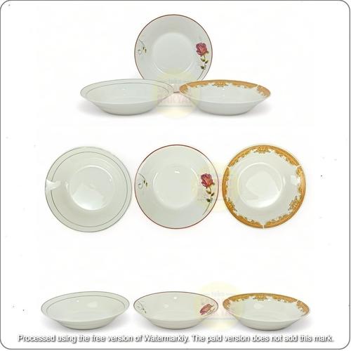 Jual Piring Makan Keramik 8 Inch Rose II SP-948 Morito - Kab. Sleman ...