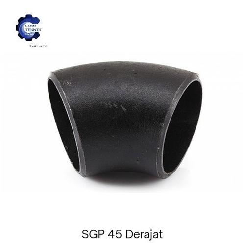 Jual ELBOW LAS KNEE SGP 45 DERAJAT 10" INCH / ELBOW SIKU 45 DERAJAT ...