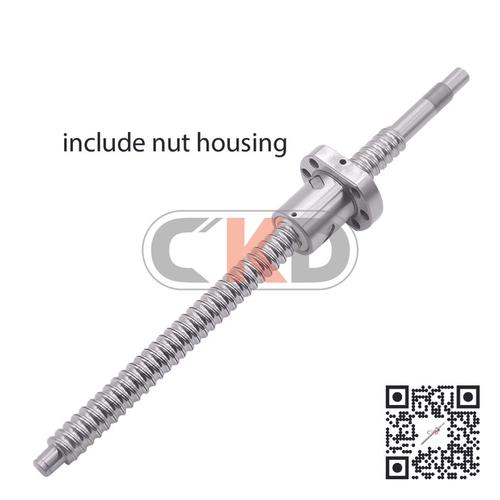 Jual Ballscrew 2005 L 300mm + SFU2005 nut + nut housing end machined ...