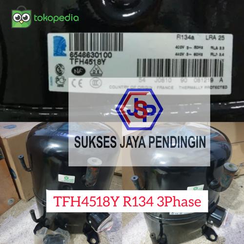 Jual Compressor Tecumseh TFH4518Y Tube / Kompresor Tecumseh TFH4518Y ...