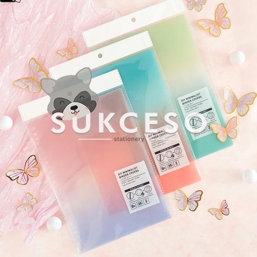 Jual DIY Binder Covers Gradient B5 / Cover Binder Warna Gradiasi B5 ...