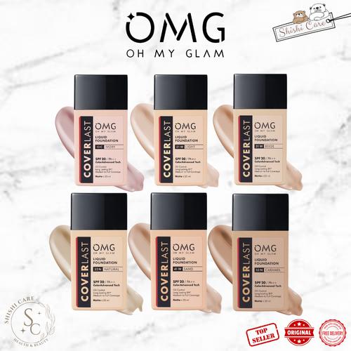 Jual OMG Oh My Glam Coverlast Liquid Foundation - Alas Bedak - 41W Sand ...