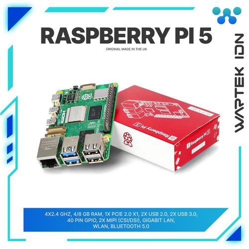 Jual Raspberry Pi 5 - Original Product - Kota Yogyakarta - Wartek IDN | Tokopedia