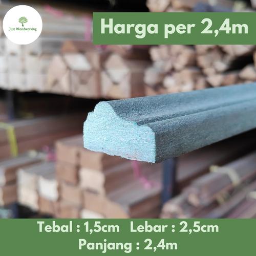 Jual JU-A26 LIST HMR HIJAU WALL MOULDING WAINSCOTING WALL PANEL - Kota ...