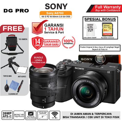 Jual Sony A6700 kit 16-50mm Mirrorless Camera Alpha A 6700 16-50 mm ...