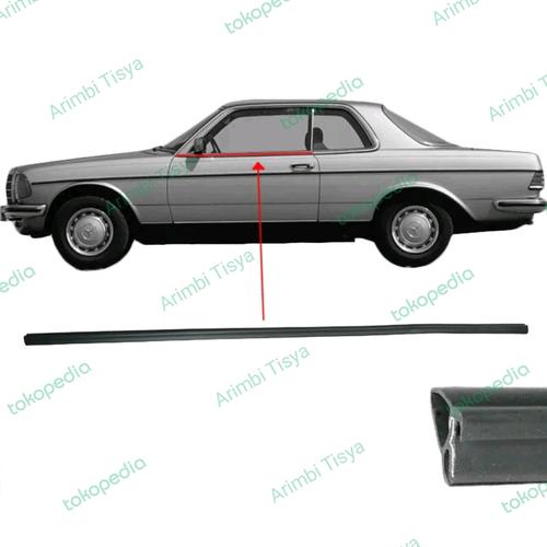 Jual Mercedes W123 Coupe Sealing Strip Weather Strip A1237250265 ...