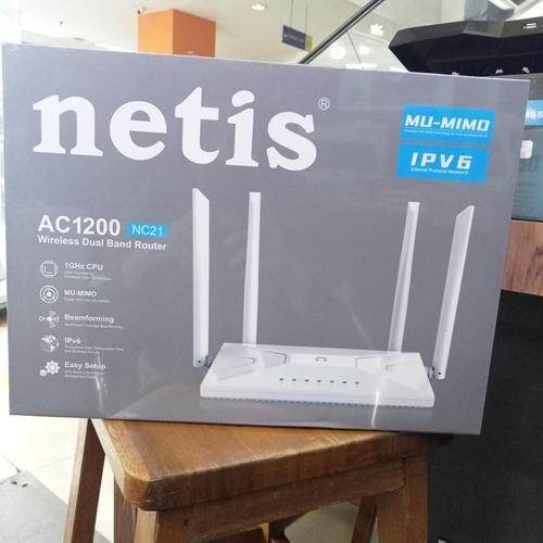 Jual NETIS Wireless Dual Band Router AC1200 NC21 - Jakarta Pusat ...