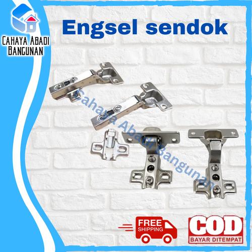 Jual Engsel sendok lemari kitchen set HUBEN Lurus bengkok - Engsel ...
