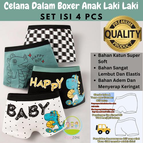 Jual Celana Dalam Boxer Anak Laki Laki Cowok CD Sempak Kolor Katun ...