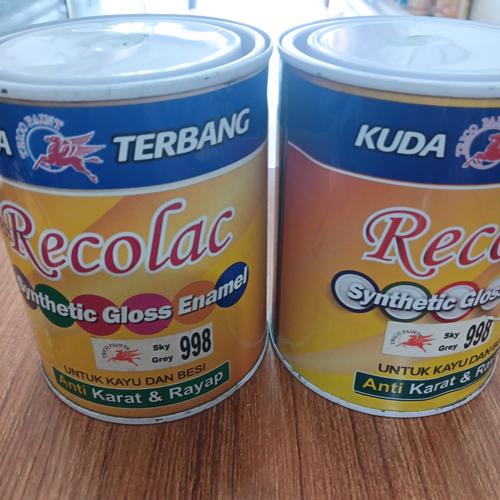 Jual Recolac cat minyak cat kayu dan besi warna abu muda - Kota Medan ...