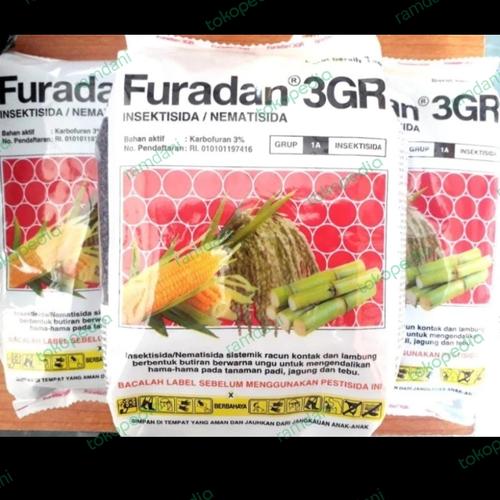 Jual Furadan 3GR Insektisida/ Nematisida Pengendali hama tanaman 1 kg ...