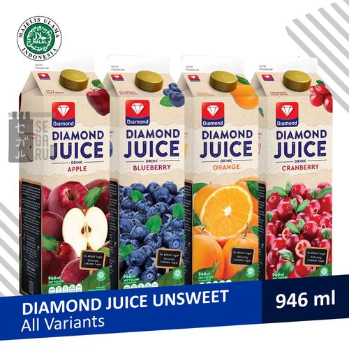 Jual Diamond Juice Unsweetened | Jus Buah 946 ml - Cranberry - Kota ...
