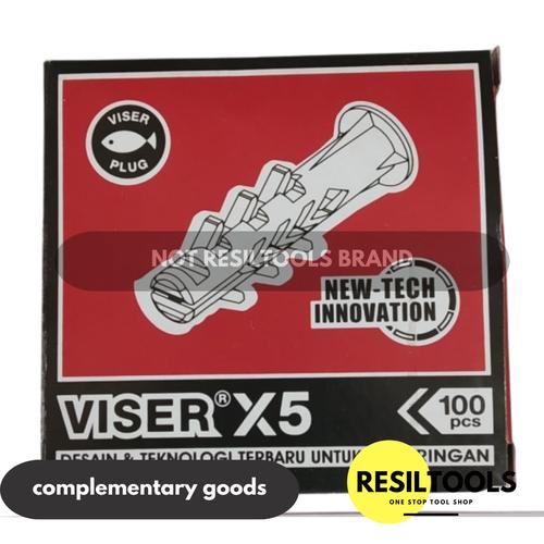 Jual Viser X Fisher Fiser Plug Angkur Tembok Bata Ringan Pelindung ...